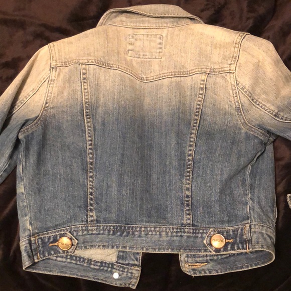 Jackets & Coats | Denim Jacket With Aztec Print | Poshmark